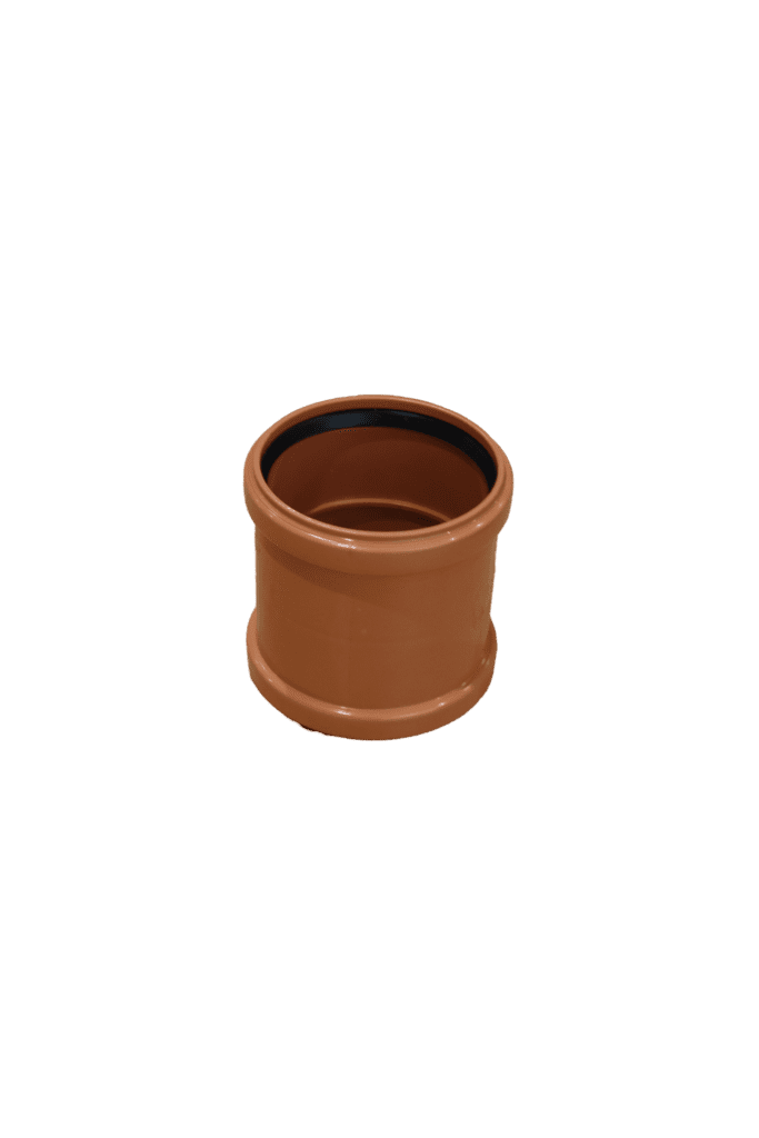 110mm Coupler Coupling - Undergound - 4" Push Fit - Drainage Guys
