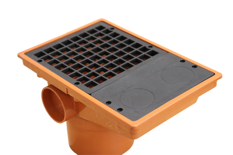 Rectangular Hopper Underground 110mm - Drainage Guys