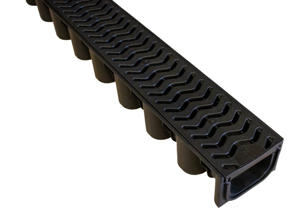 Polydrain Heelguard Channel Drain 1m – Shallow A15 Drain